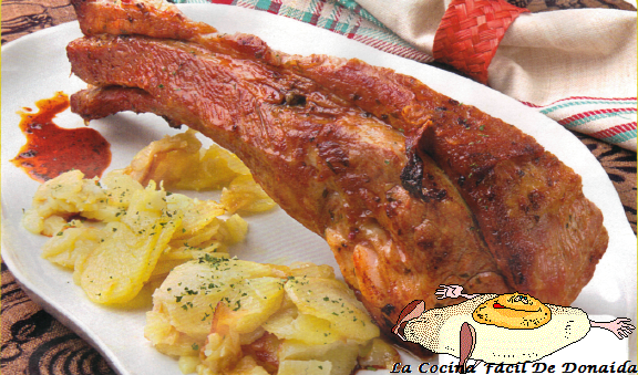 La Cocina Fácil De Donaida: Pecho de ternera asado a la extremeña