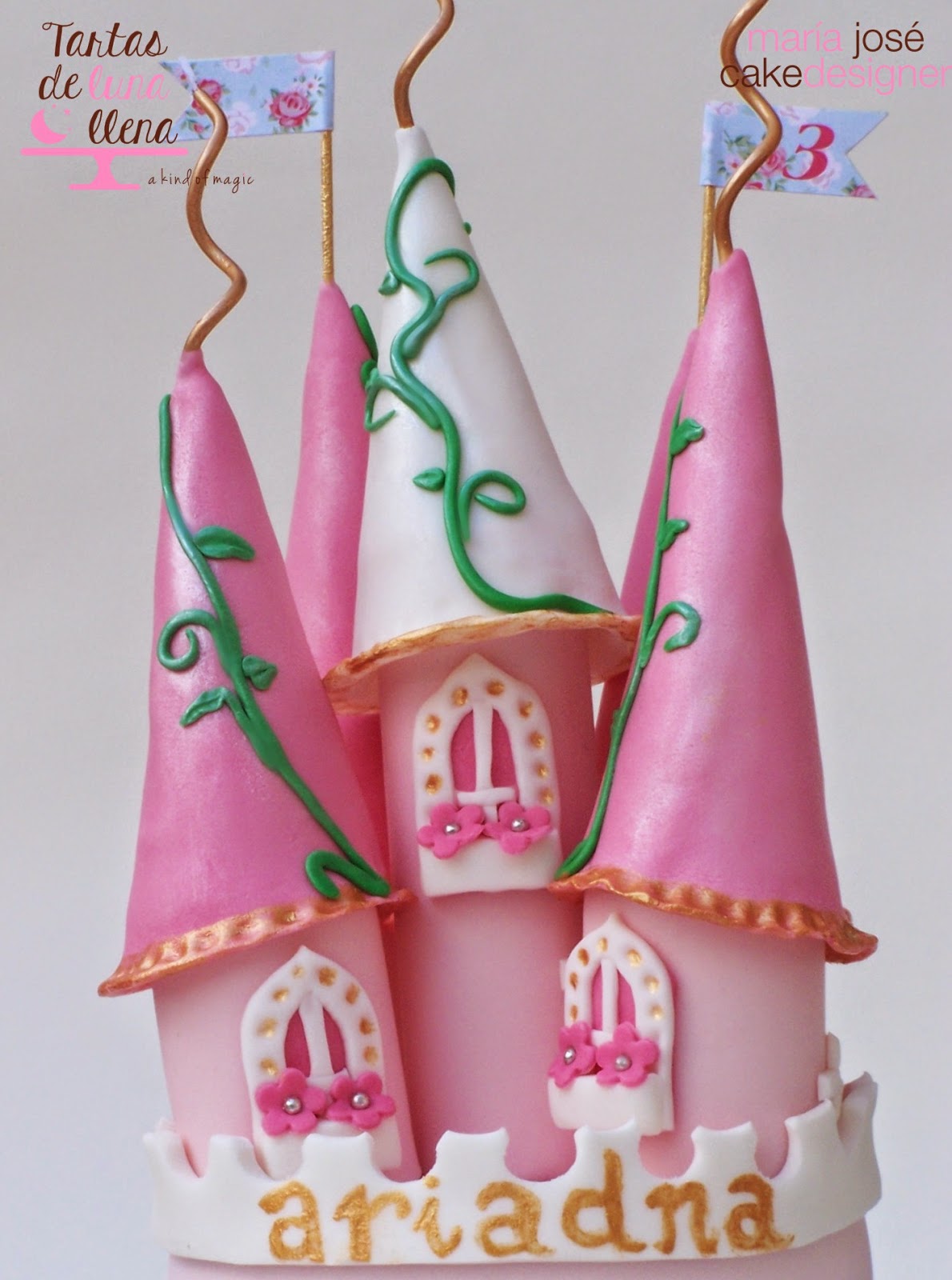 Tartas de luna llena: Tarta Castillo de Princesas Medieval - Medieval ...