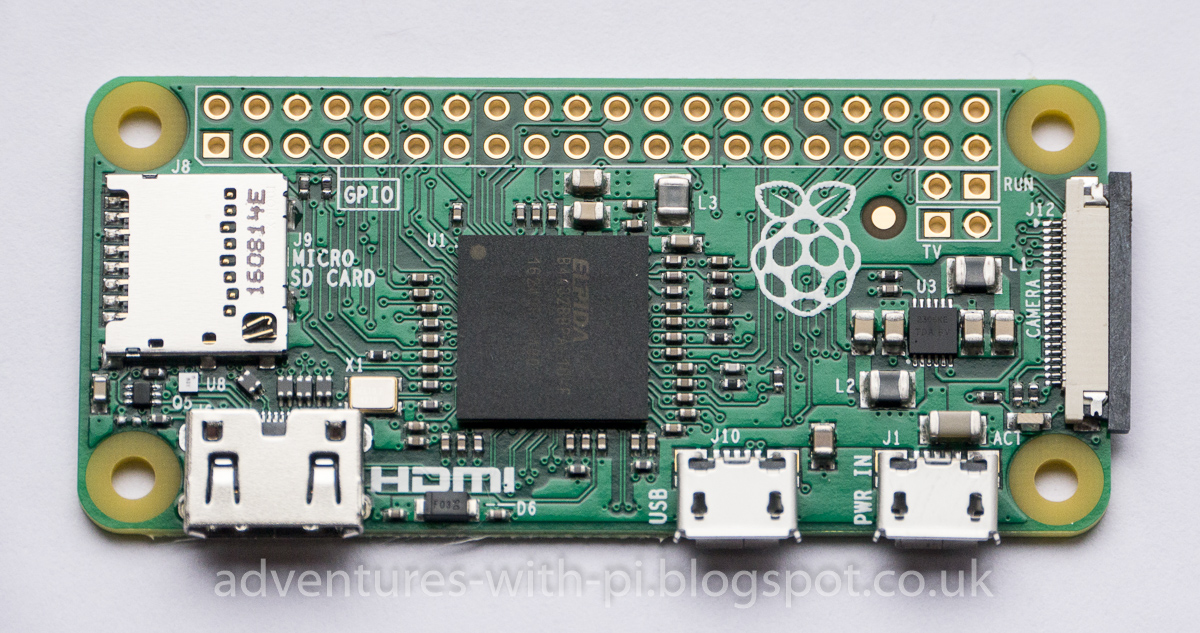 Adventures with a Raspberry Pi: Getting Started with the Raspberry Pi Zero