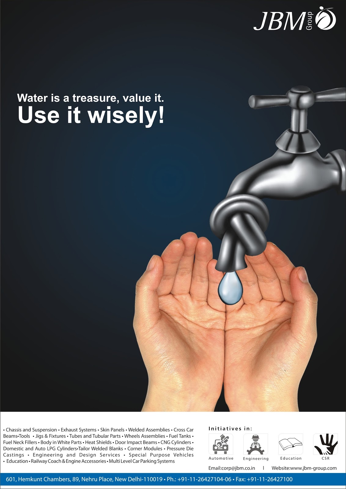 Creative Work: JBM CSR ADS