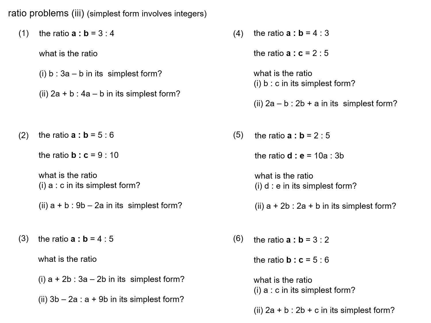 MEDIAN Don Steward mathematics teaching: ratio possibly with algebra ...