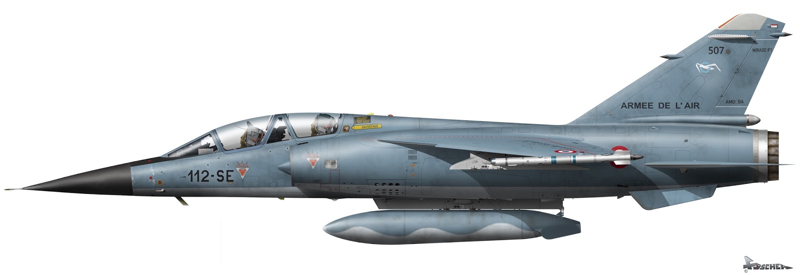 Dassault Mirage F1 B - Armée de l'air française