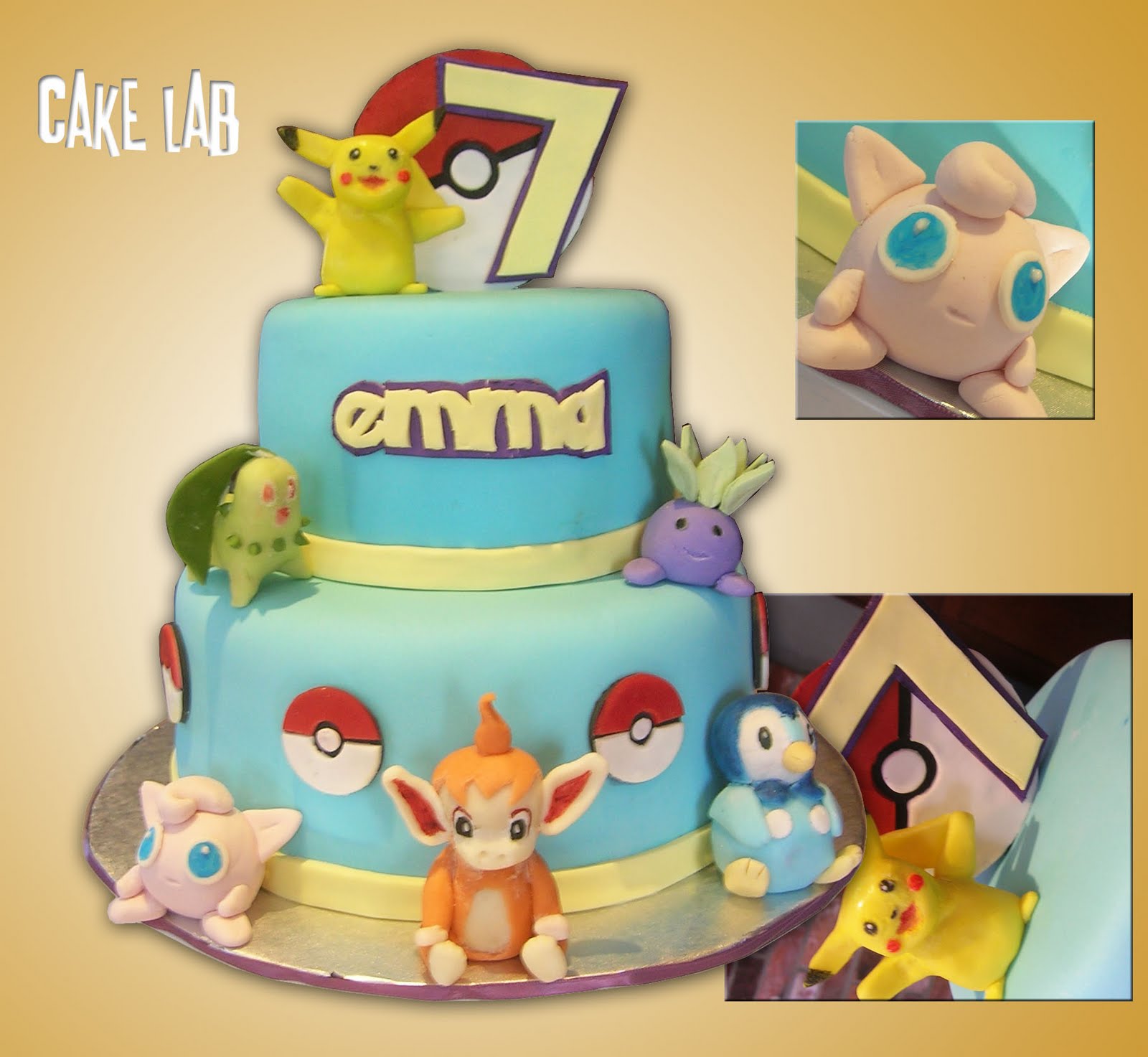 ZacO Cakes: Pokemon Cake