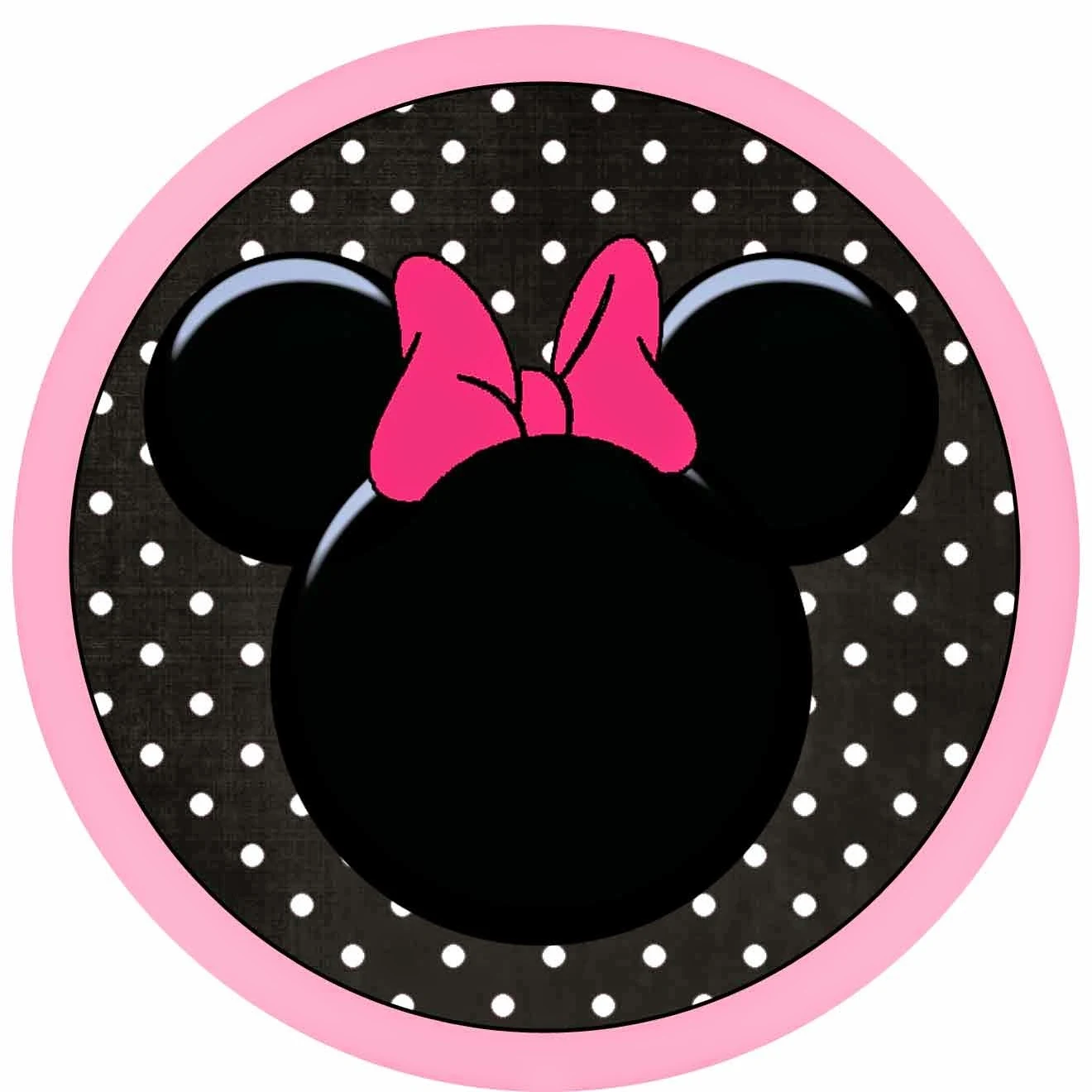 Funny Pink Minnie Mouse Free Printable Kit. - Oh My Fiesta! in english