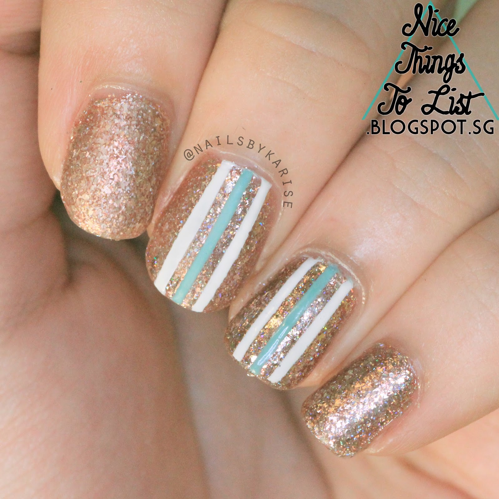 Fossil Watch Inspired Nail Art - Nice Things To List