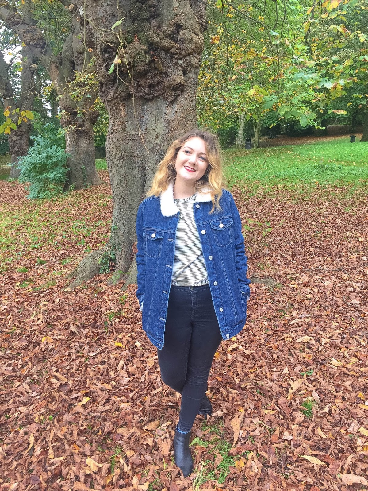 Autumn inspired OOTD and makeup - Della Loves Nutella ♥