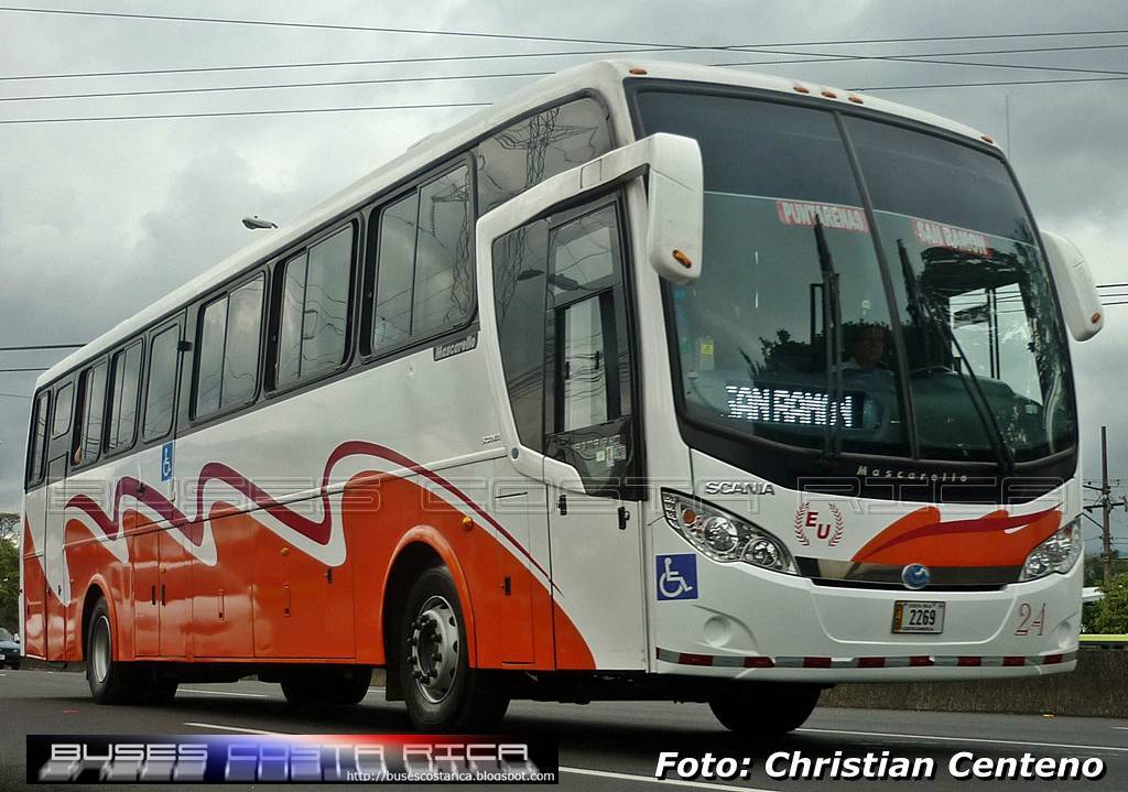 Buses Costa Rica: 2012