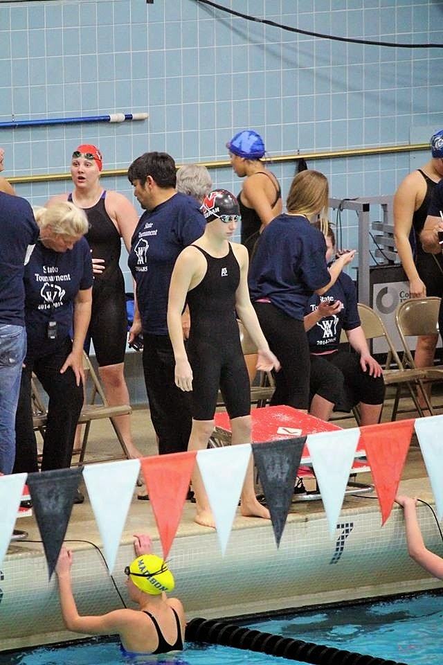 NHS Rocket Swimming and Diving Team: Seventh in the State!