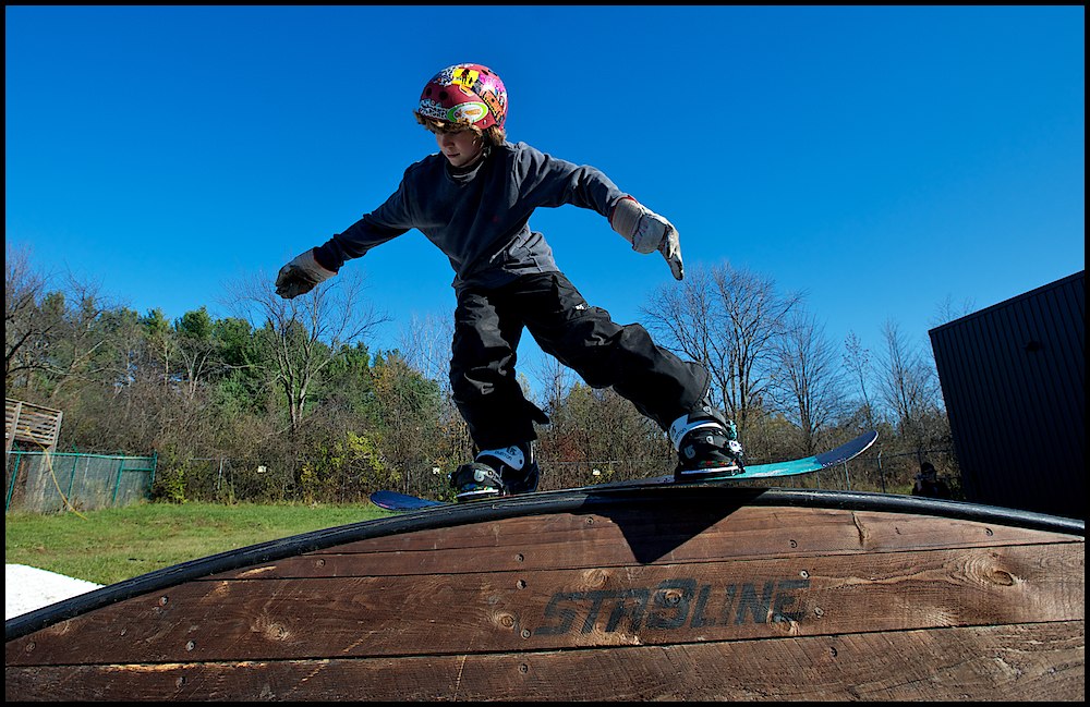 Brian Jenkins Photography: Mount Mansfield Snowboard Club Rail Jam