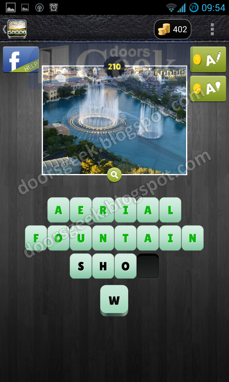 Words in a Pic - Level 210 ~ Doors Geek