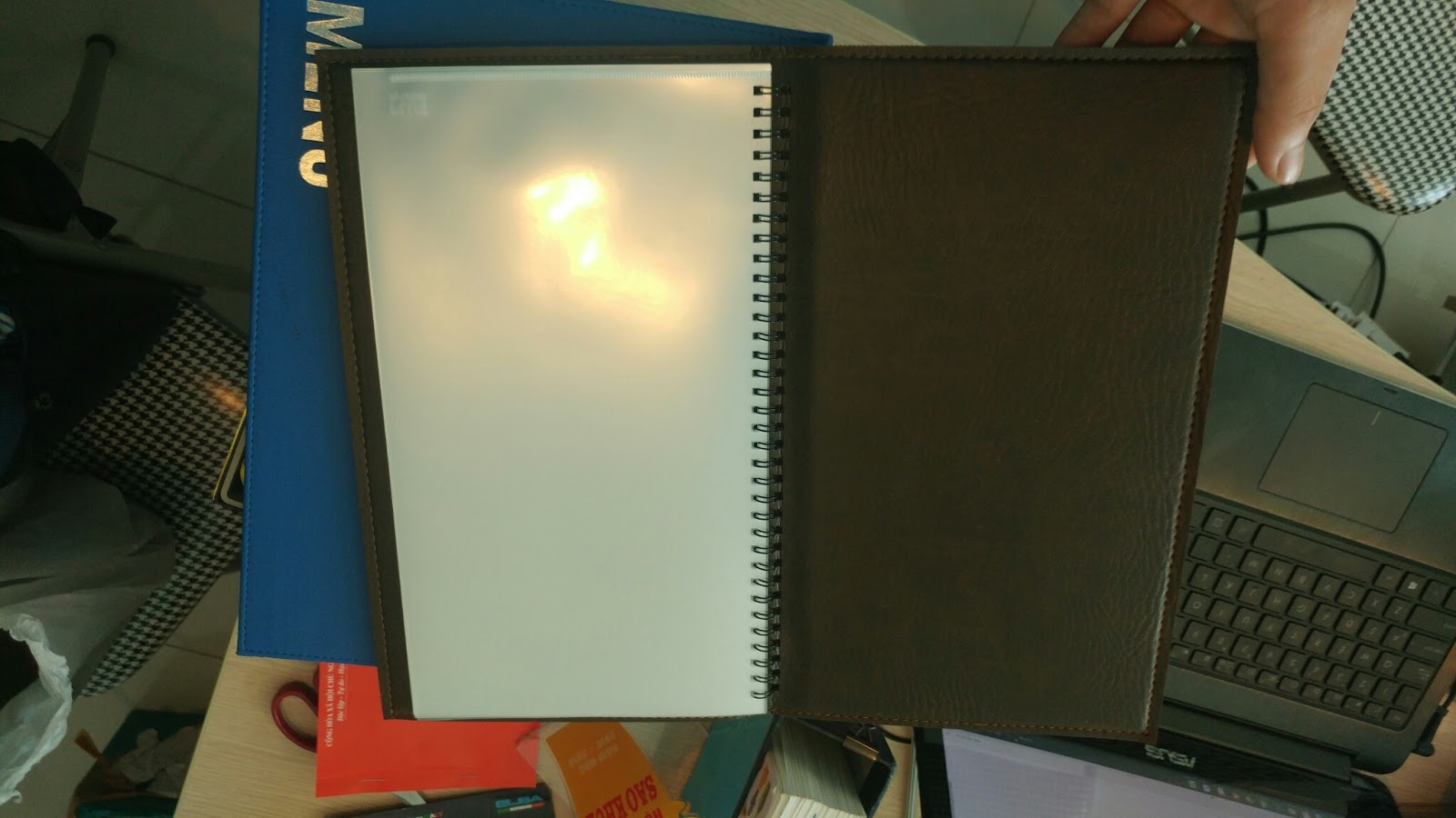 Menu bìa da bán sẵn, sổ menu nhà hàng, sổ menu quán ăn bán ...