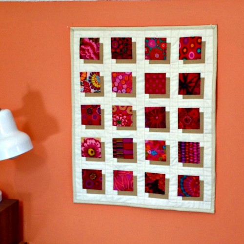 Beautiful Skills - Crochet Knitting Quilting : Shadow Block Mini Quilt ...