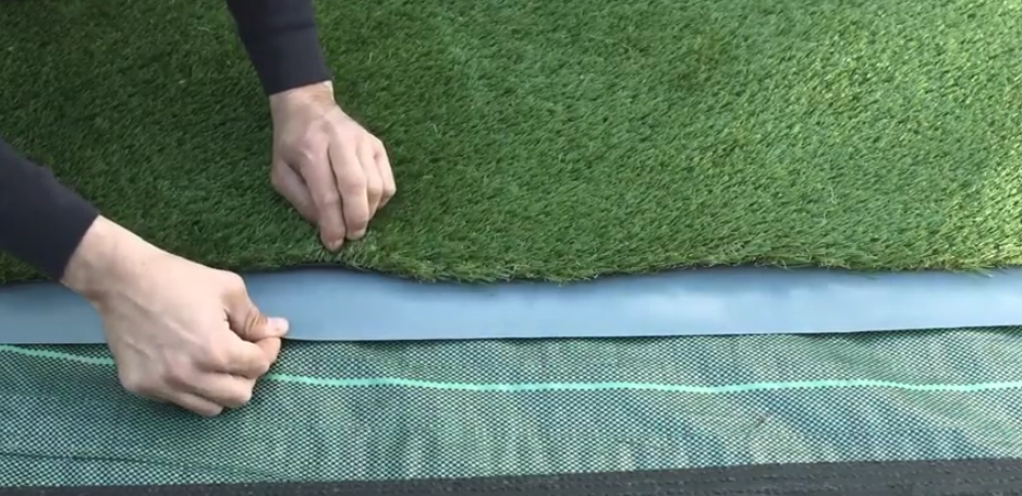Paso a paso para instalar pasto sintético