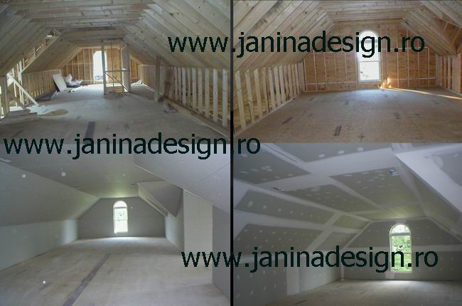 Amenajari interioare pereti rigips montaj tavane gips carton zugraveli ...