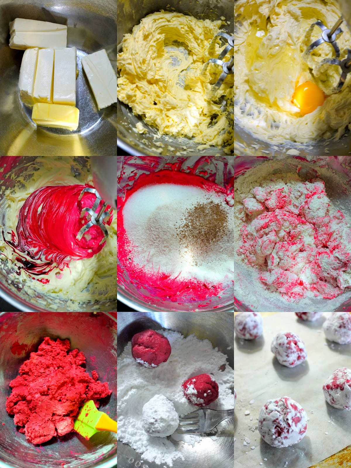 Peng's Kitchen: Red Velvet Butter Cookies