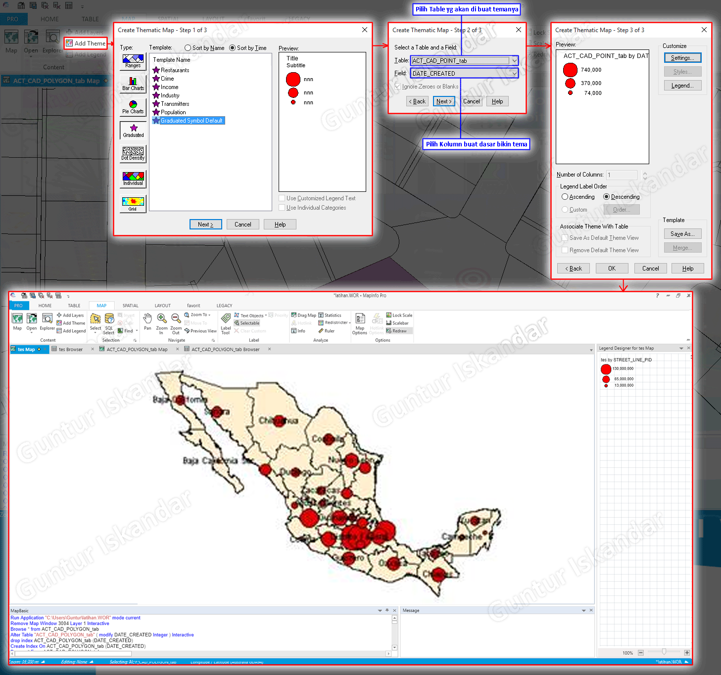 Tutorial Teknologi Geografi dan Informasi: Peta