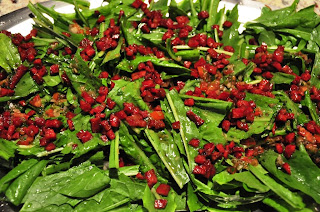 Pasta e Porcini: Salada de Radicci com Bacon