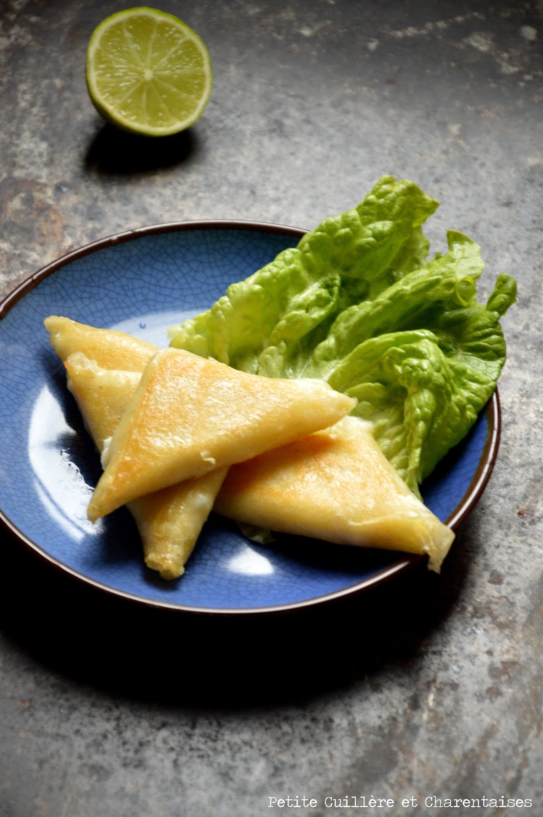 Petite Cuillère et Charentaises: Samoussas aux trois Fromages ...
