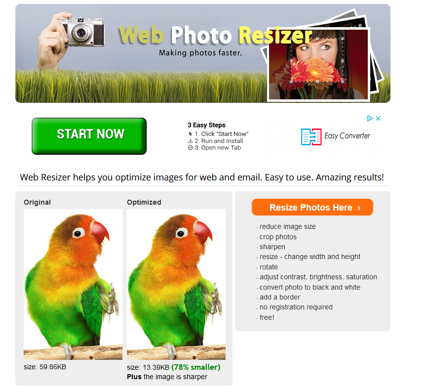 10 Online Tools for Resizing Photos
