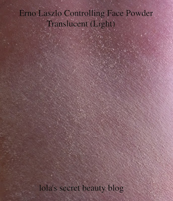 lola's secret beauty blog: Erno Laszlo Controlling Face Powder (Loose ...