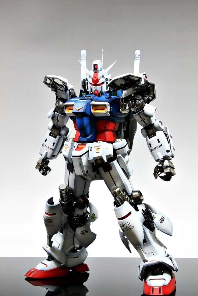GUNDAM GUY: PG 1/60 RX-78 GP01 Gundam GP01/Fb - Painted Build
