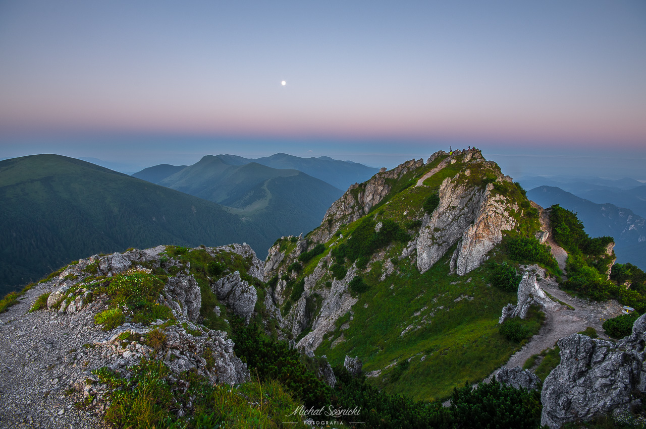 Wielki Rozsutec w Małej Fatrze...