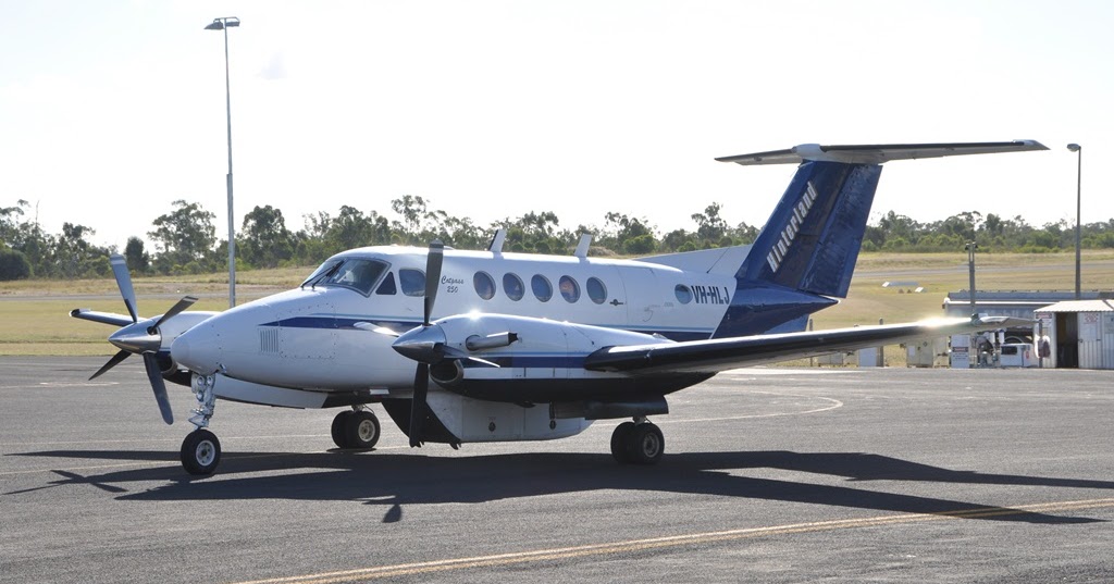 Central Queensland Plane Spotting: Hinterland Aviation Beech B200 King ...