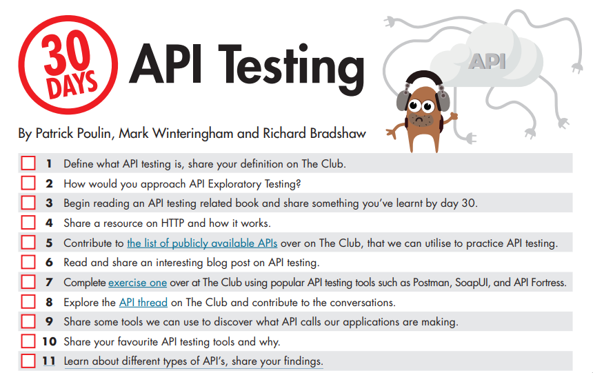 Learn about different types of API’s, share your findings.