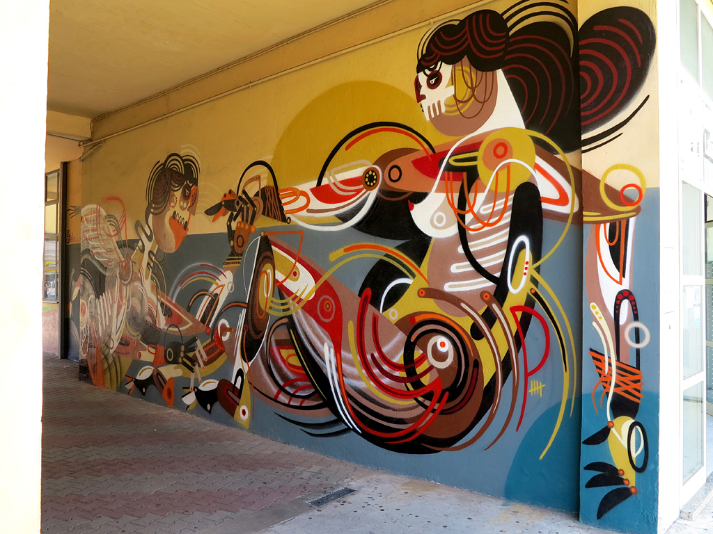 Reka New Mural In Milan, Italy (Part II) – StreetArtNews