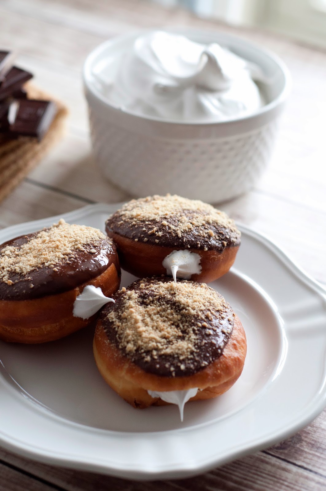 Lakyn + Judah: s'mores donuts
