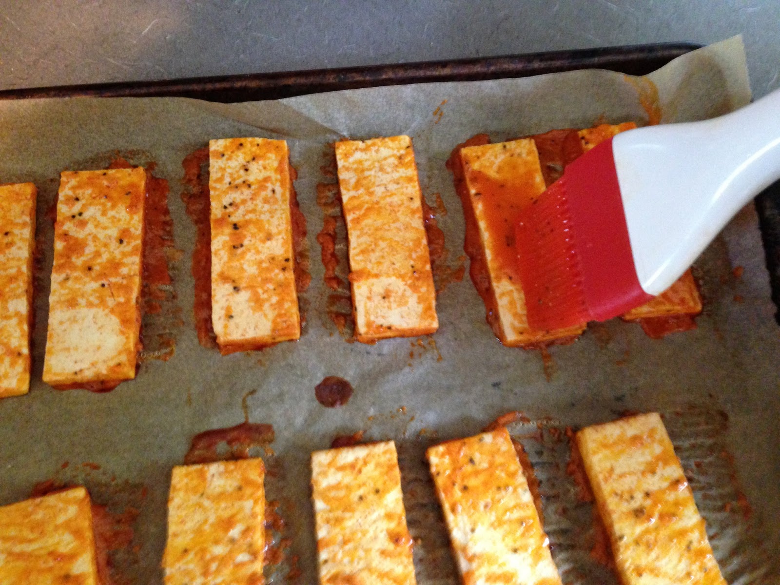 The Vegan Hucklebuck: Spicy Buffalo "Chicken" Tofu Recipe - Make sure ...