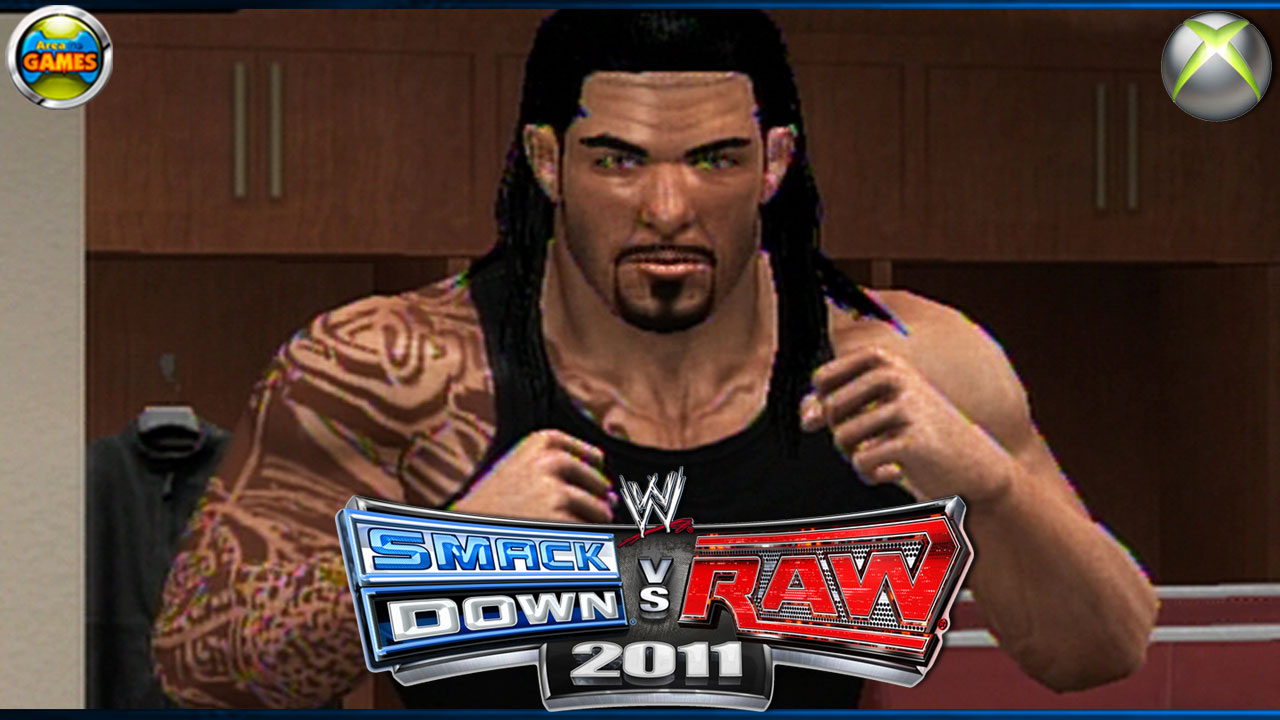 WWE: SvR 2011 - Roman Reigns (CAW) Entrance - Area de Games - Area de Games