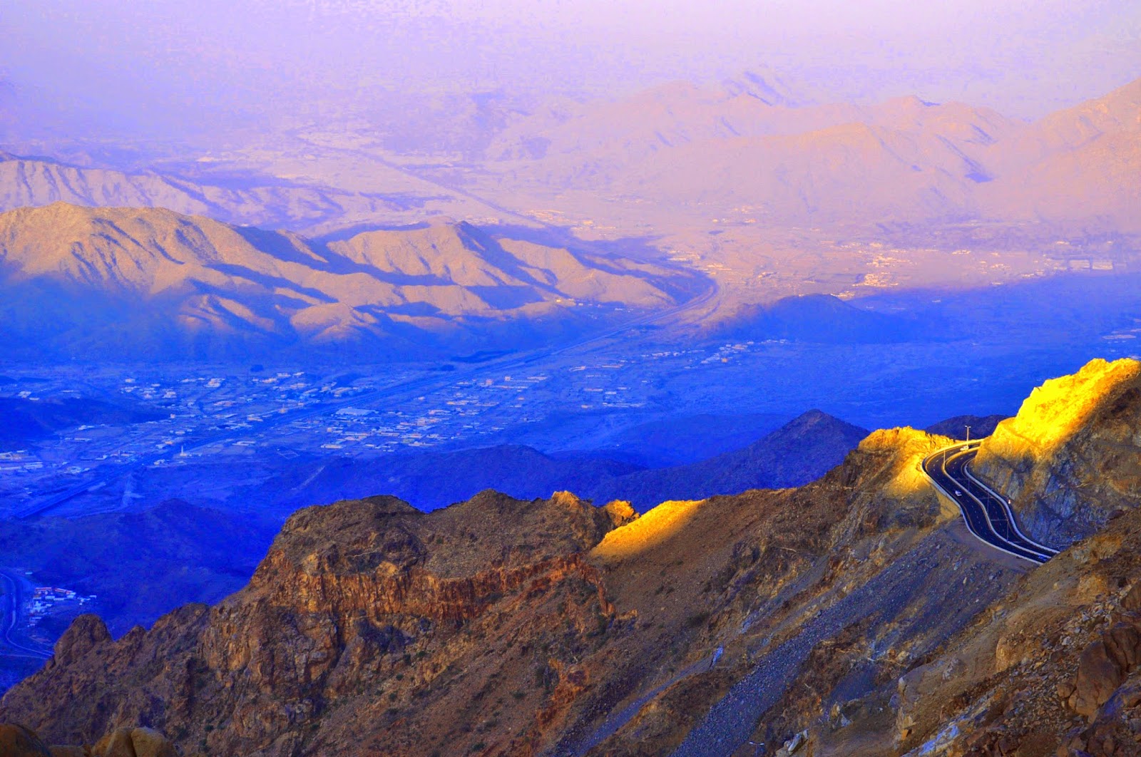 A Glimpse in Makkah & Taif Road