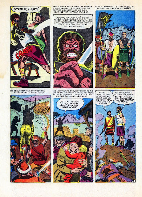 Four-Color Shadows: Attila the Hun-John Romita-1952
