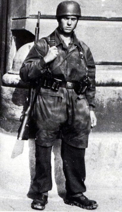 NAZI JERMAN: Foto SS-Fallschirmjäger-Bataillon 500/600