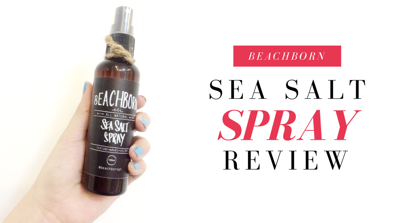 the Bohemian Doll: Beauty Review: Beach Born Sea Salt Spray