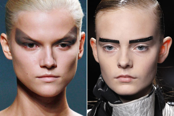 dead dead good: Make Up : Overgrown eyebrows