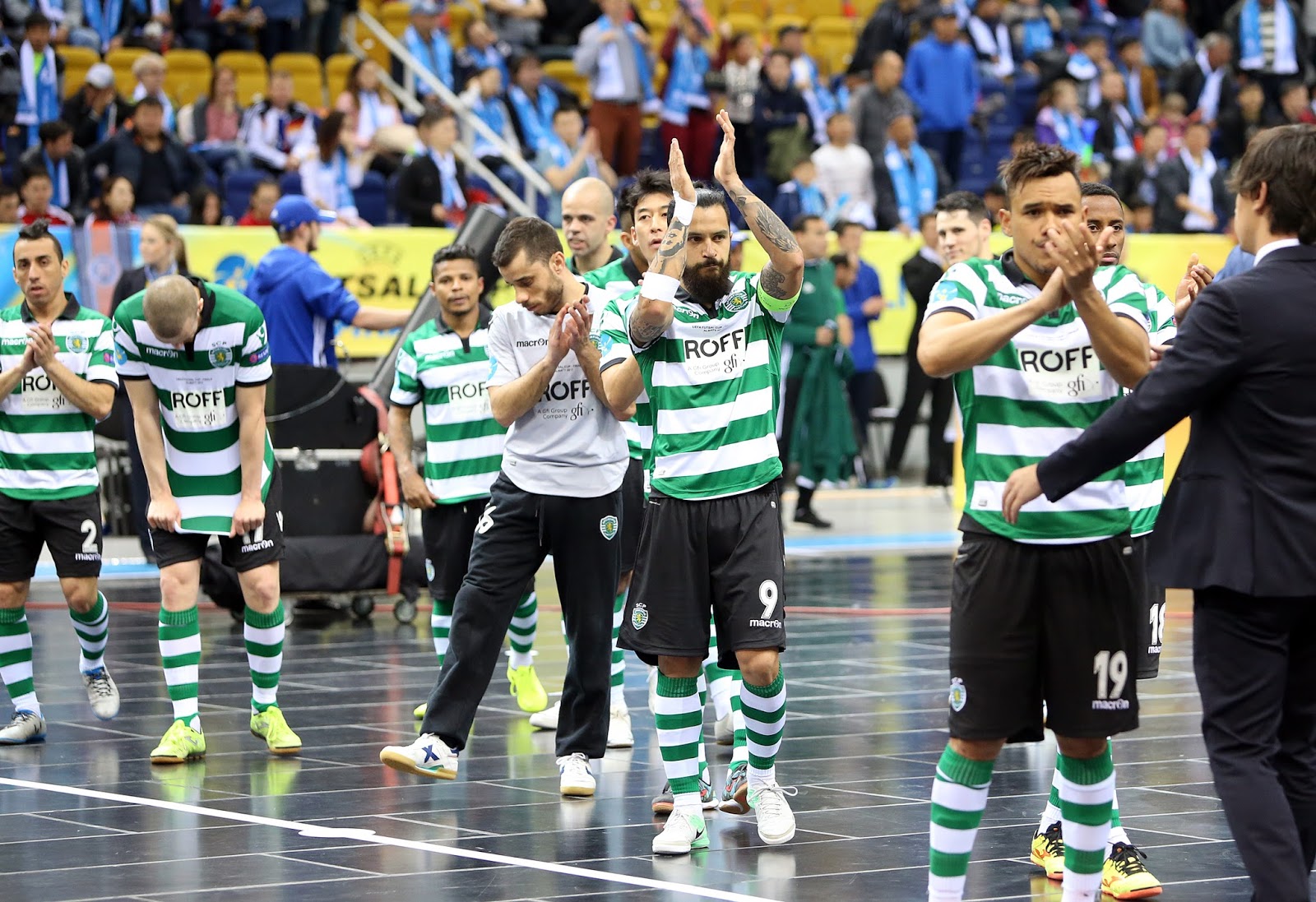 Respeito pelo futsal do Sporting!