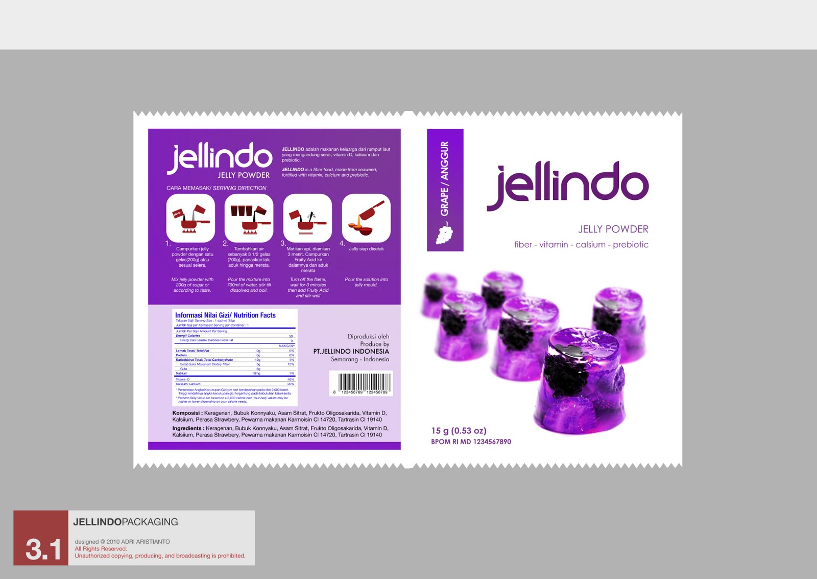 A.I.D [an integrated design]: Jelly Packaging Concept