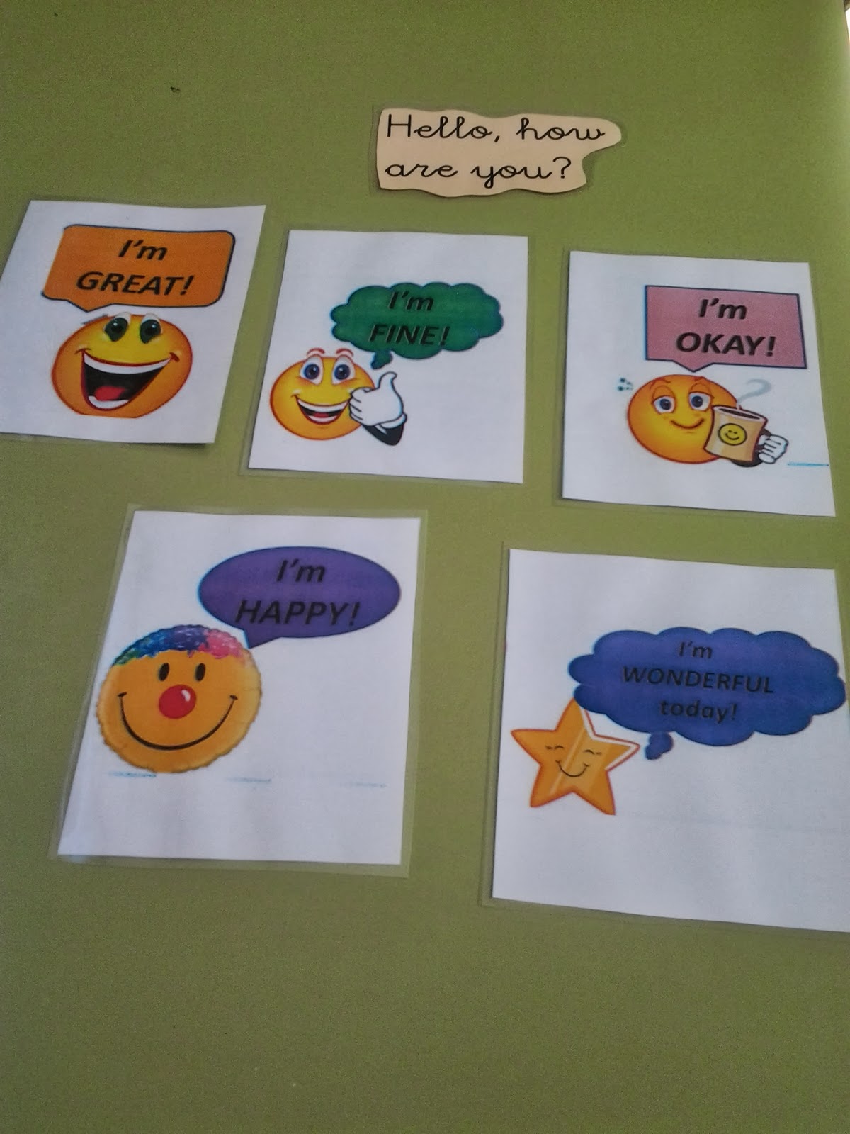 Laura's Class: Hello, how are you?