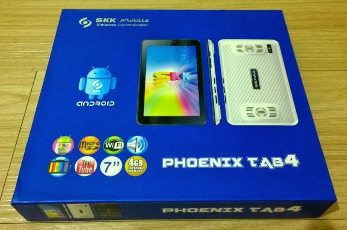 SKK Mobile Phoenix Tab 4 Unboxing - TeknoGadyet