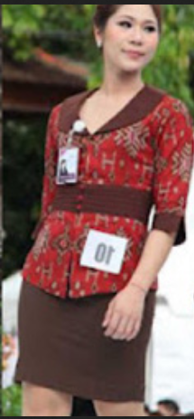 Inilah Model Baju Kerja Endek Wanita Khas Bali