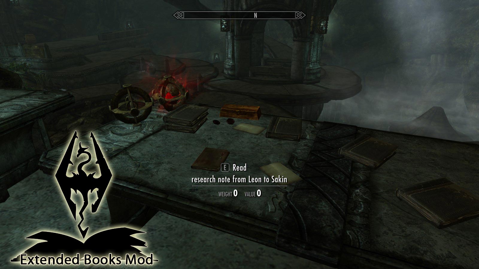 Skyrim Modding Blog: Extended Books Mod