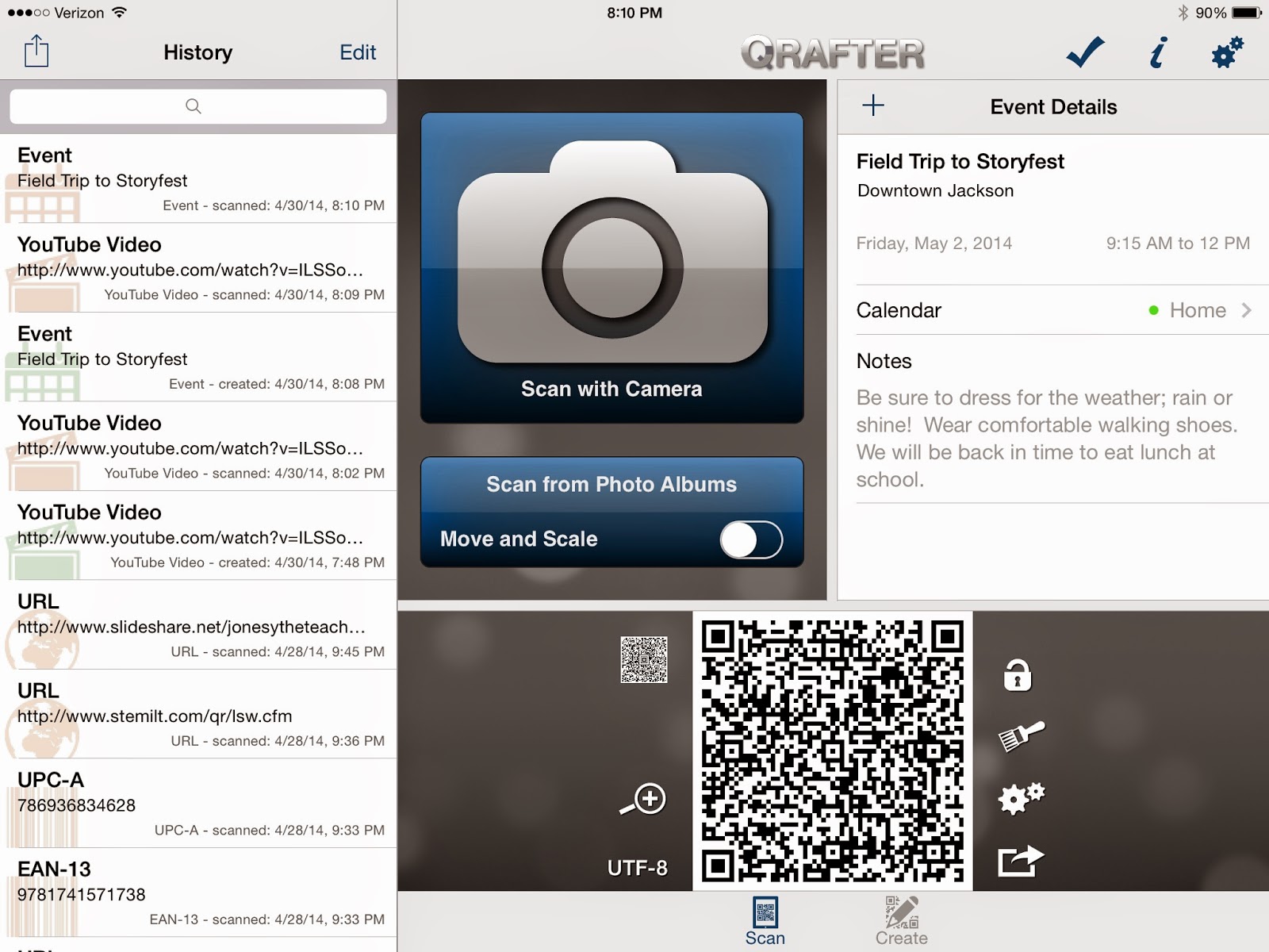 My 21 Things Portfolio: Thing 20 - QR Codes and Augmented Reality