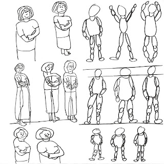 Megan Pharmer: Figure Tracing from Figure Drawings