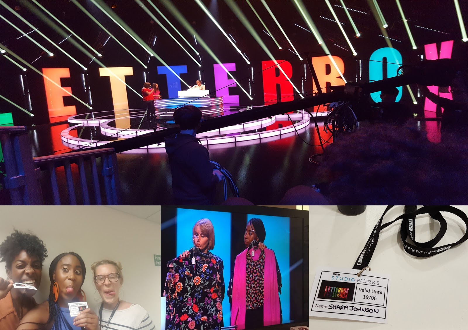 TBT Being a Wardrobe Assistant on BBC Tv Game show 'Letter Box ...