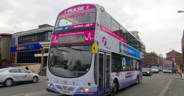 North West Bus Cam: Leeds: York Street: Outside The Bus Station