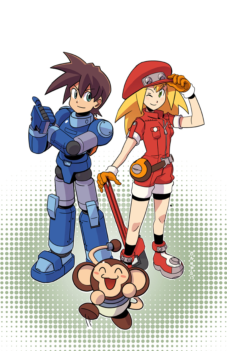 Rockman Corner: Mega Man Legends Art from Archie's Ryan Jampole