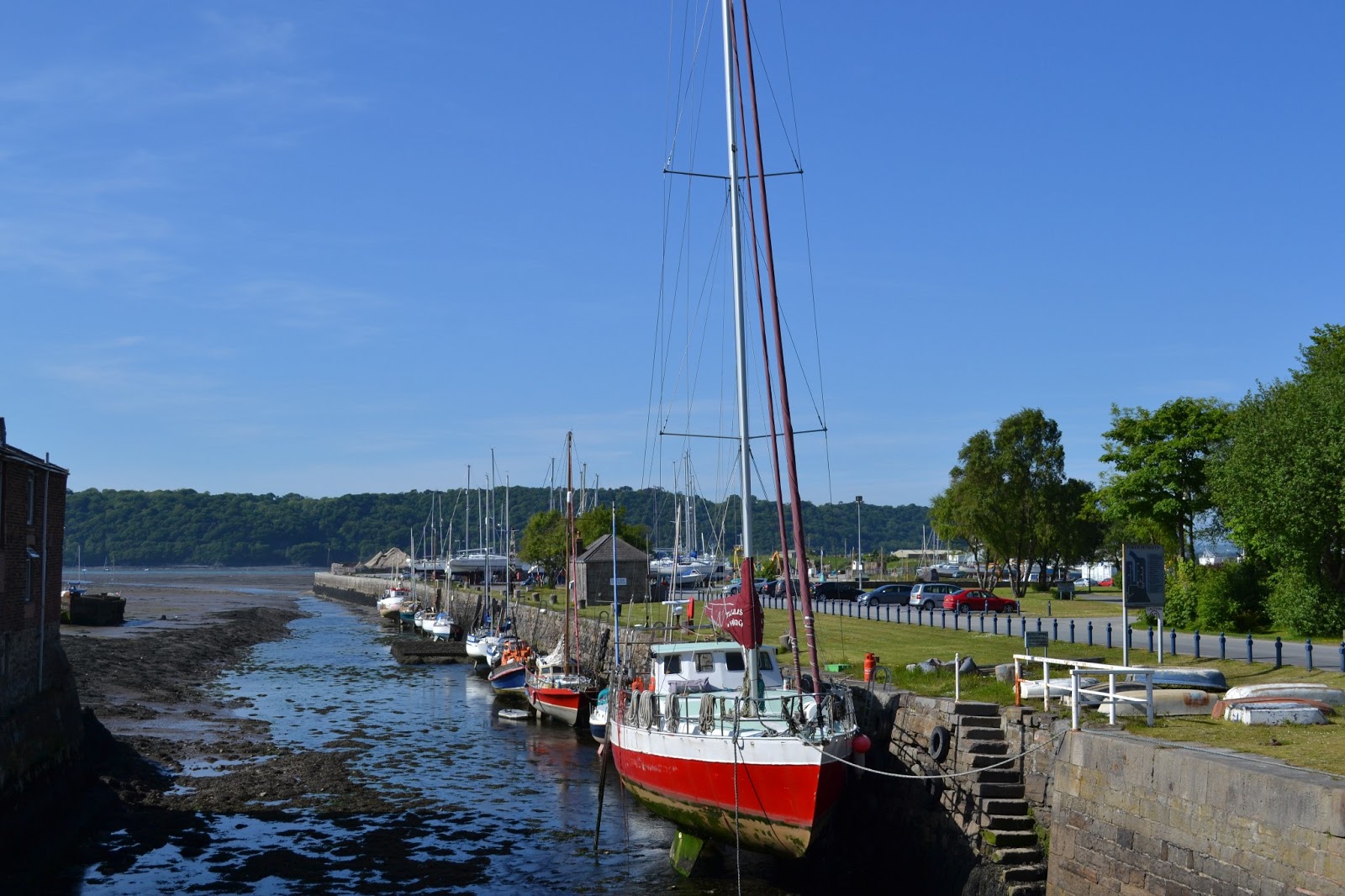 Exploring North Wales: Penrhyn Dock - a good place for a stroll on the ...