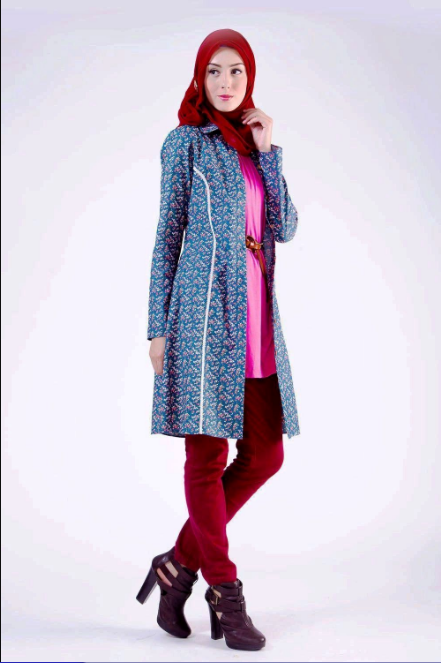 Trend Masa Kini 18 Model Outer Batik Kekinian